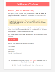 Emails de rappel ≫ Comment rédiger un reminder email