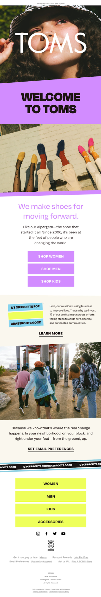 Top-Notch Email Examples from 6 Shoe Brands