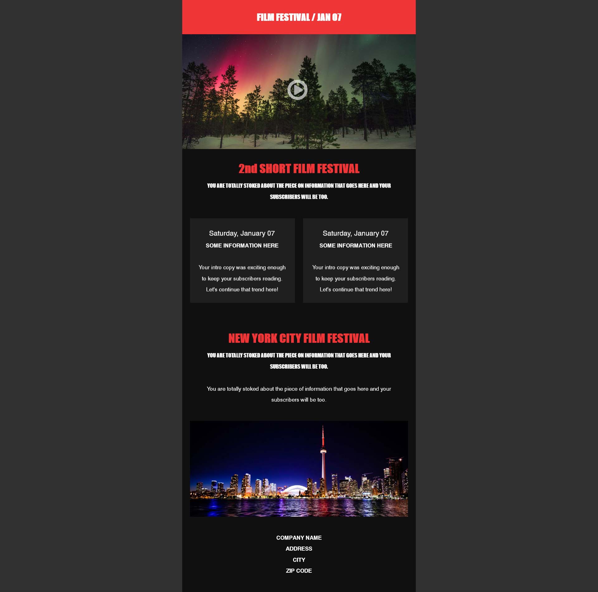 Invitation & Event Email Templates - Benchmark Email